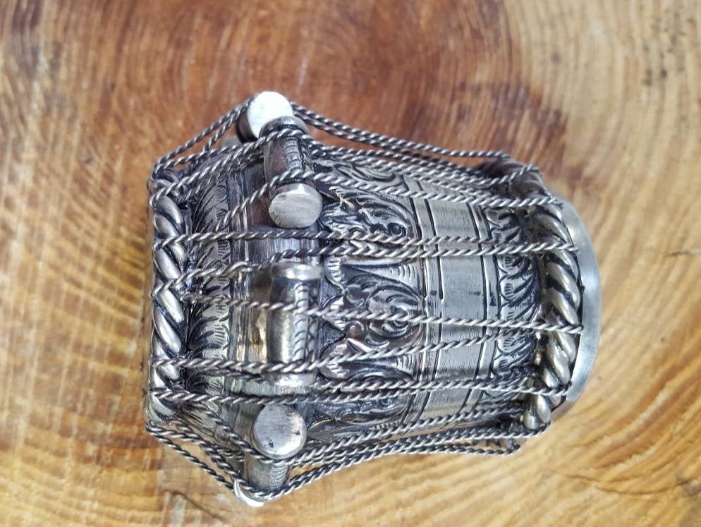Beautiful Silver Storage Container, Stash Jar, Urn, - Etsy