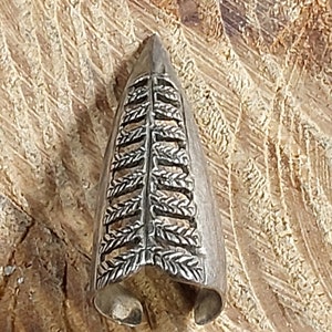 Sterling Silver Claw Shaped Finger Tip Ring Size 3 Adjustable - Etsy