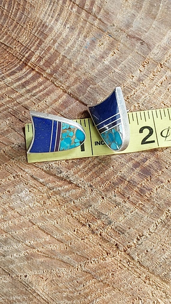 Ray Tracey Knifewing Navajo Sterling Silver Inlaid Tu… - Gem