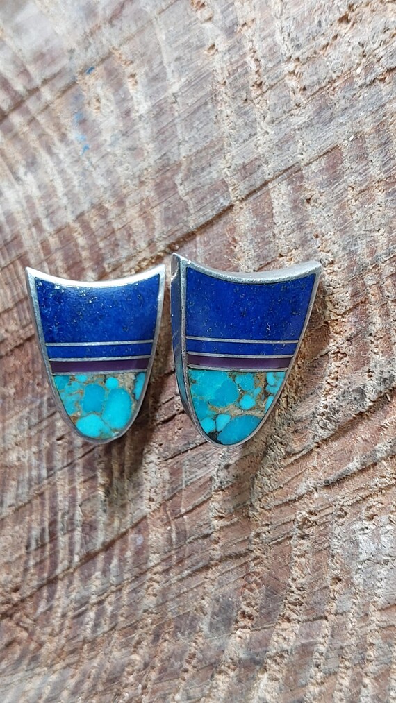 Ray Tracey Knifewing Navajo Sterling Silver Inlaid Tu… - Gem