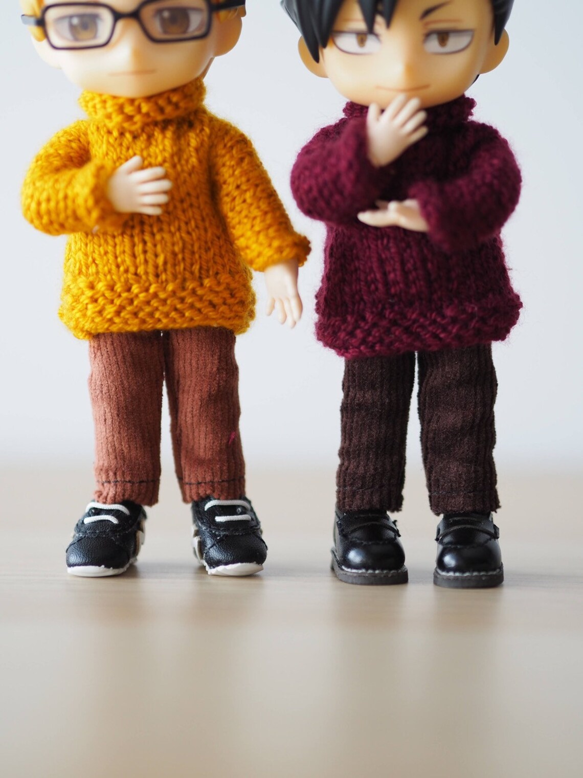 Hand Knit Sweater Vol.2 for Nendoroid Doll Obitsu 11 Clothes | Etsy