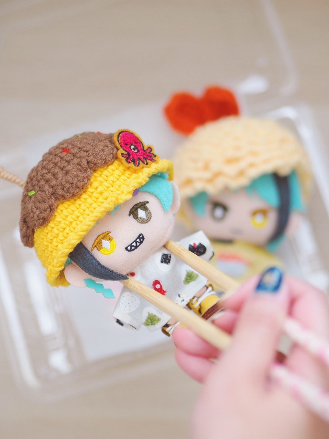 Bento Box Set for 10cm Plushie Nui Clothes Plush Clothes | Handmade in ...