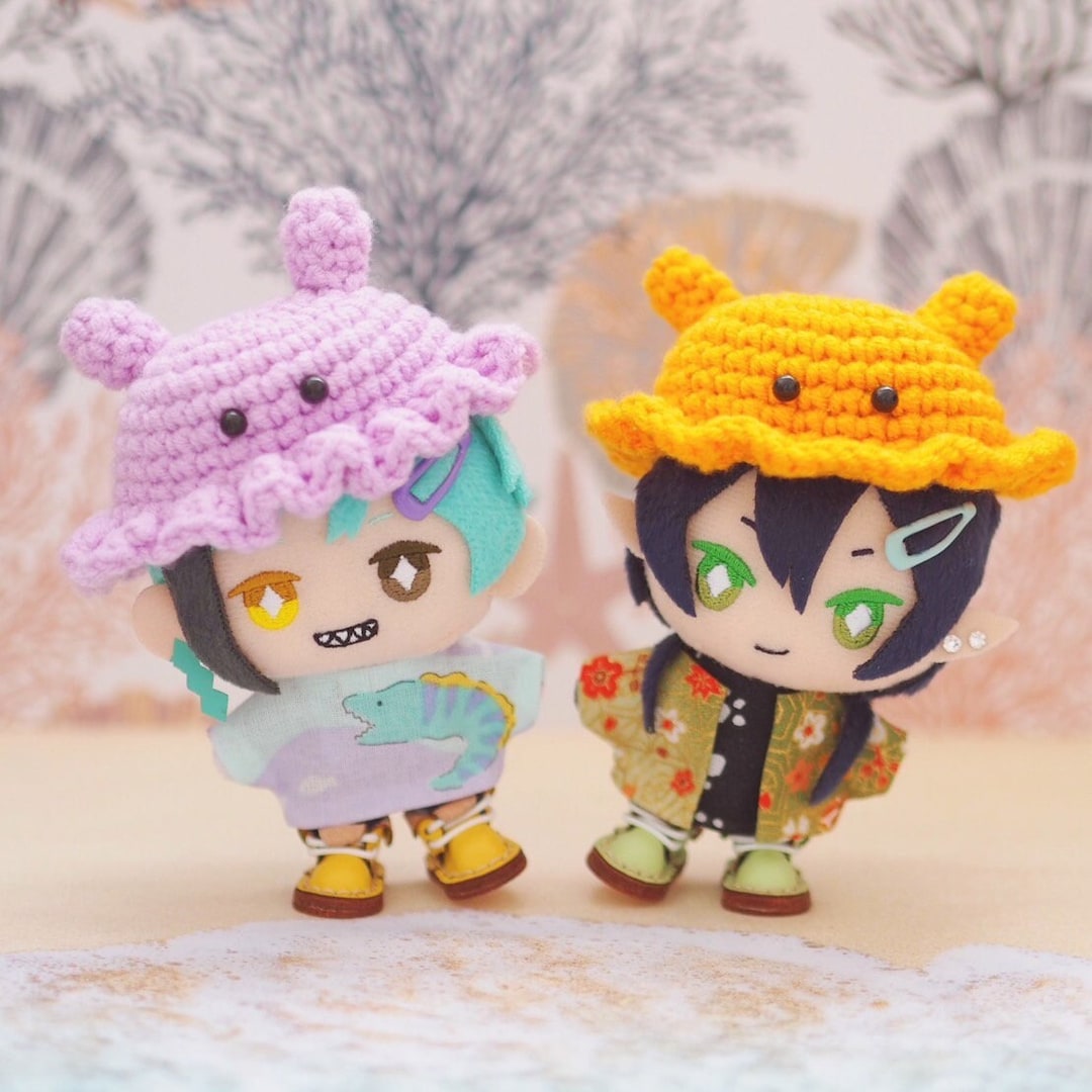 Octopus Hat for Nui Plush Doll Clothes Plush Clothes | Handmade in ...