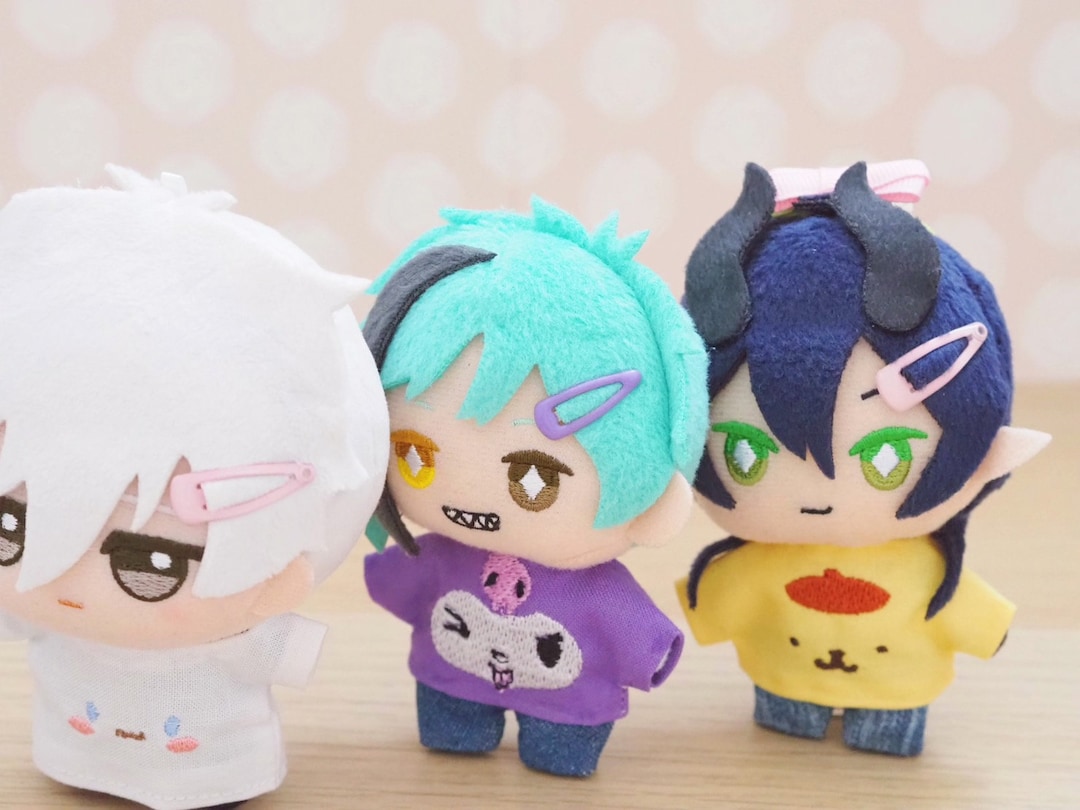 Hair Clips (set of 4) for Plushie Plush Nui Dolls - Etsy