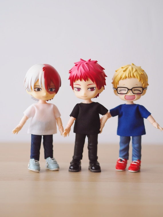 Obitsu 11 Jeans for Nendoroid Doll 3 Patterns Gsc Bjd Ob11 | Etsy