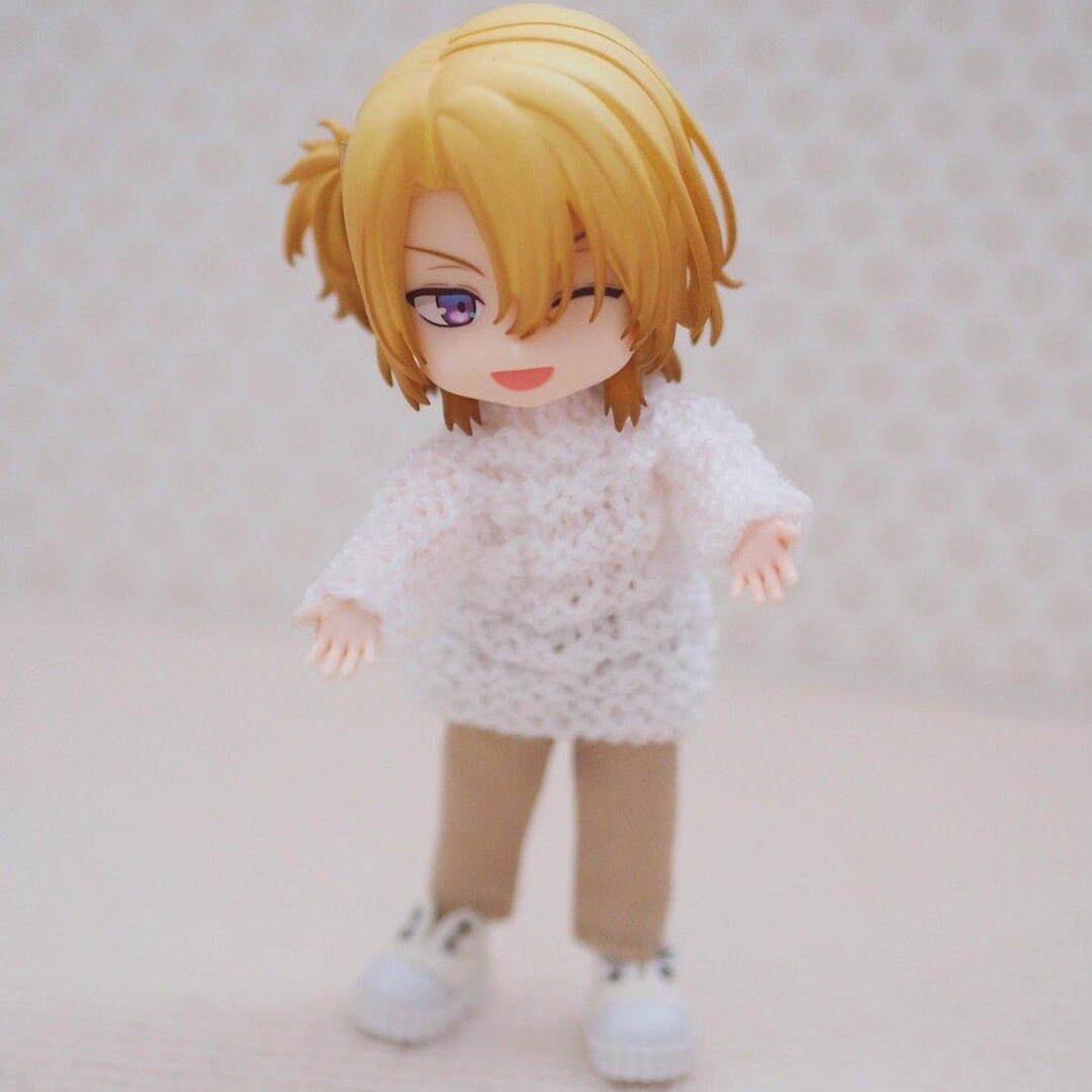 Hand Knit Pattern Sweaters| Nendoroid Doll Clothes Obitsu 11 YMY ...