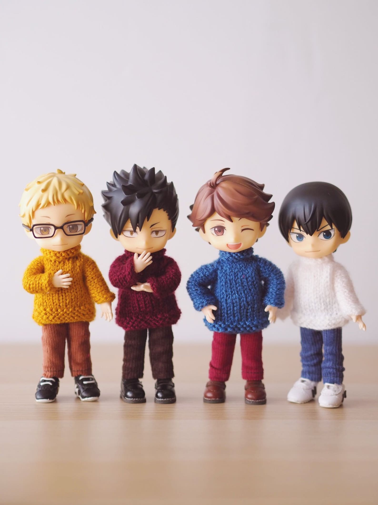 Hand Knit Sweater Vol.2 for Nendoroid Doll Obitsu 11 Clothes | Etsy