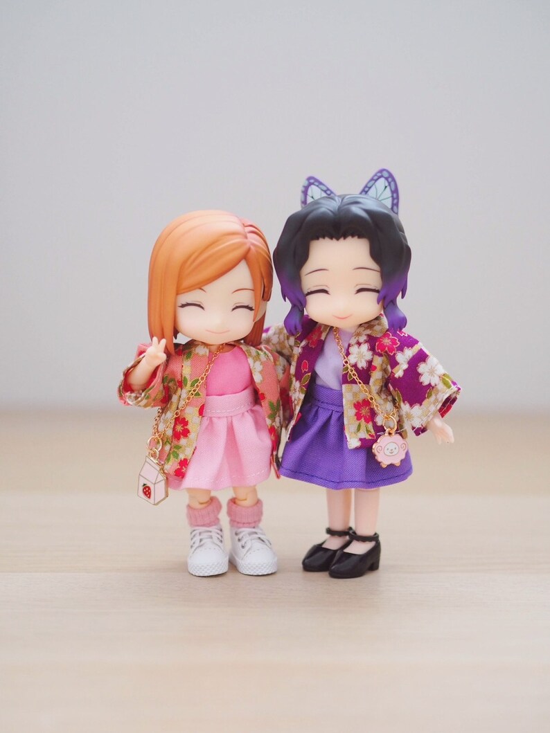 Japanese Haori Jacket for Nendoroid Doll Obitsu 11 Clothes | 5 Colors ...