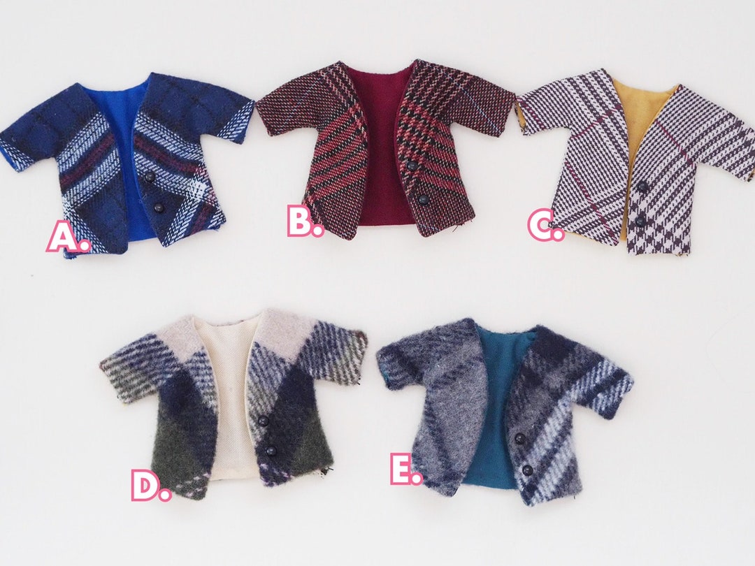 Cocoon Jacket Vol. 3 for Nendoroid Doll Clothes Obitsu 11 Clothes | 3 ...