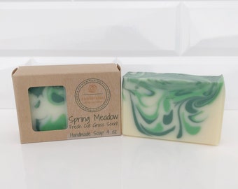 Fresh Cut Grass Soap Glycerin Soap Bar - Etsy