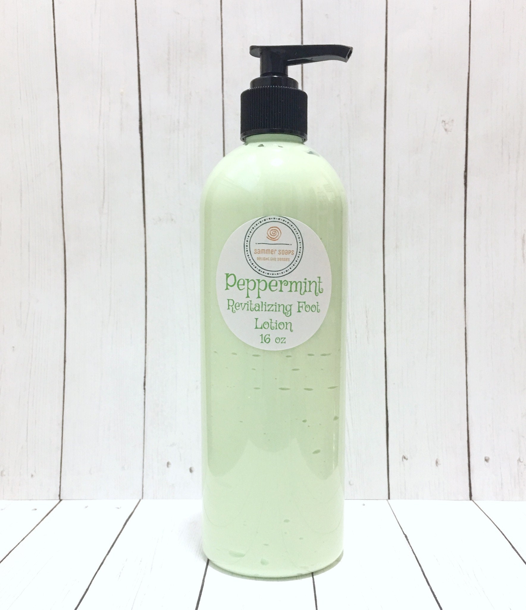 Peppermint Foot Lotion, 4 Oz, 8 Oz, 16 Oz Soothing Peppermint Foot ...