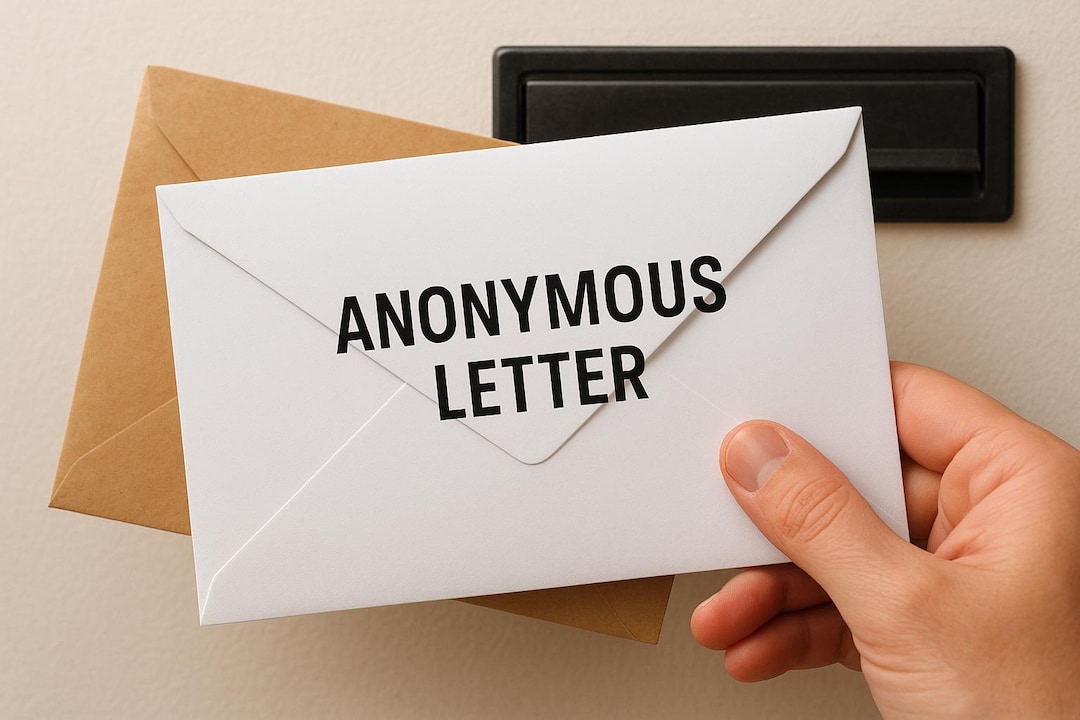 Anonymous Letters/notes Sent to Anyone! Pick Your Words, Theme and ...