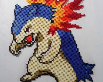 Typhlosion Pixel - Etsy