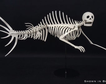 Merman Skeleton small | Etsy
