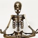 Zen Skeleton - Etsy