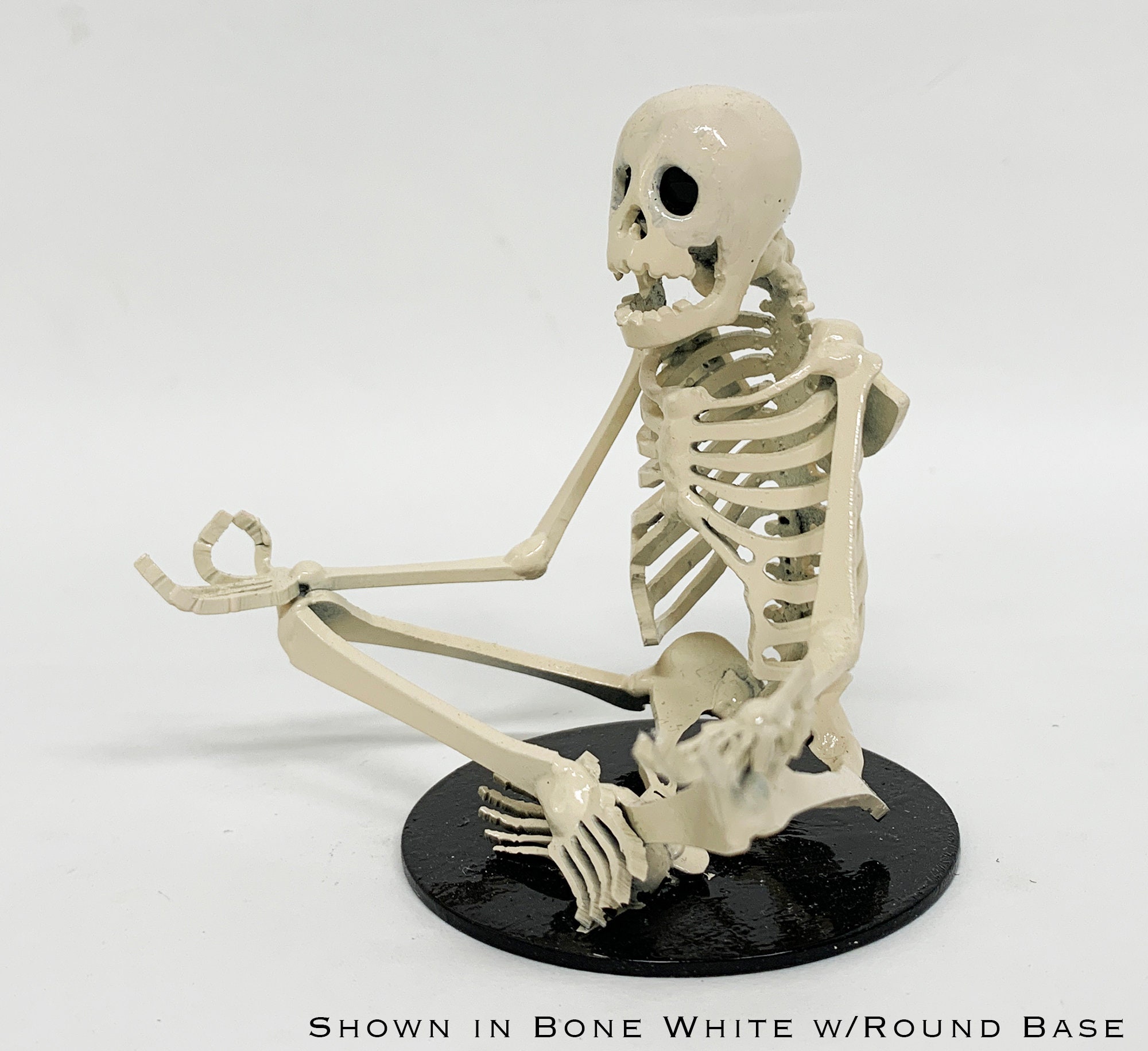 Zen Skeleton small | Etsy