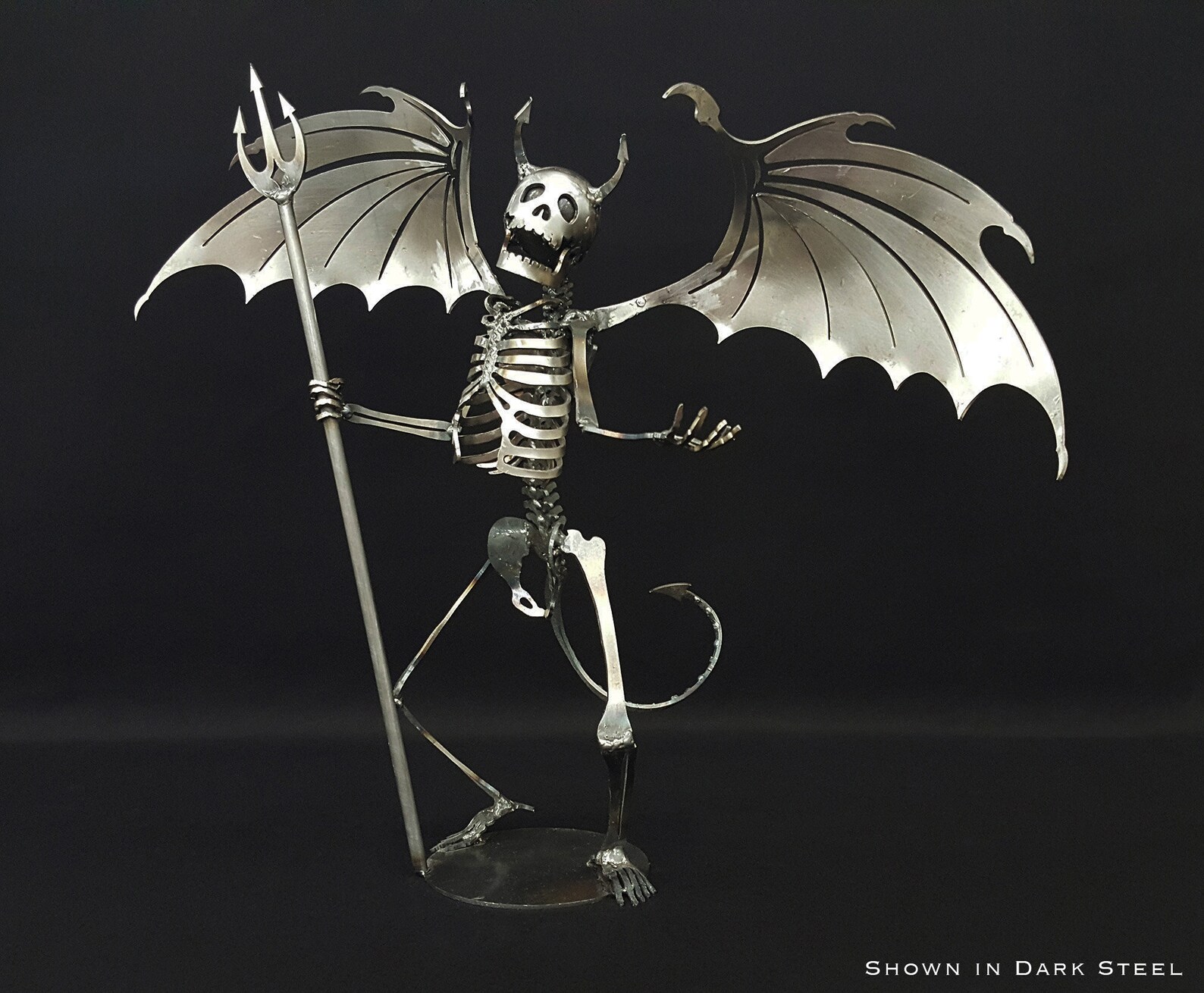 Devil Skeleton - Etsy