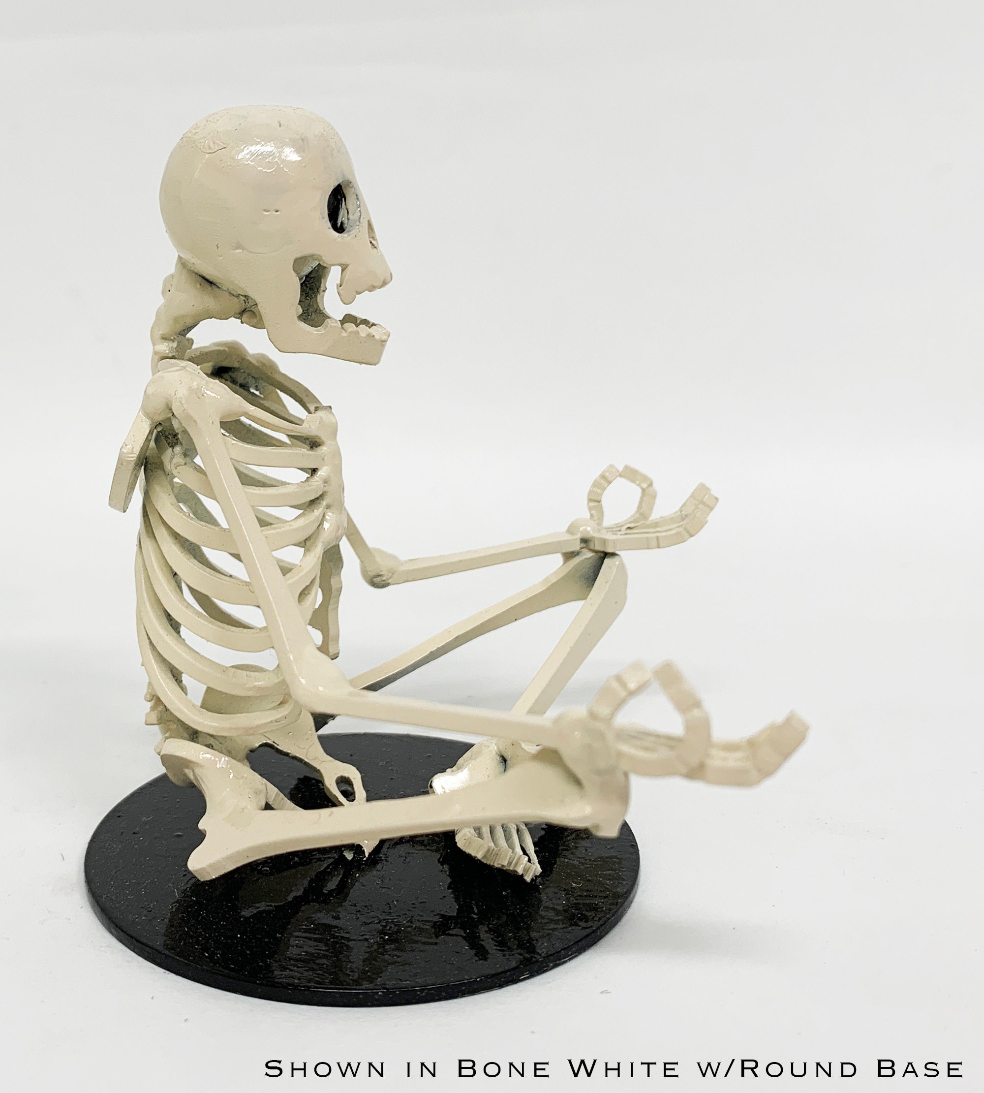 Zen Skeleton small | Etsy