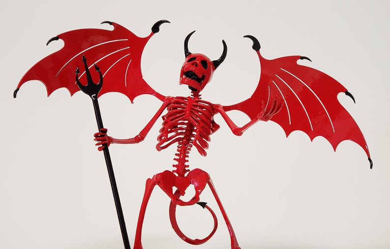 Devil Skeleton Small | Etsy