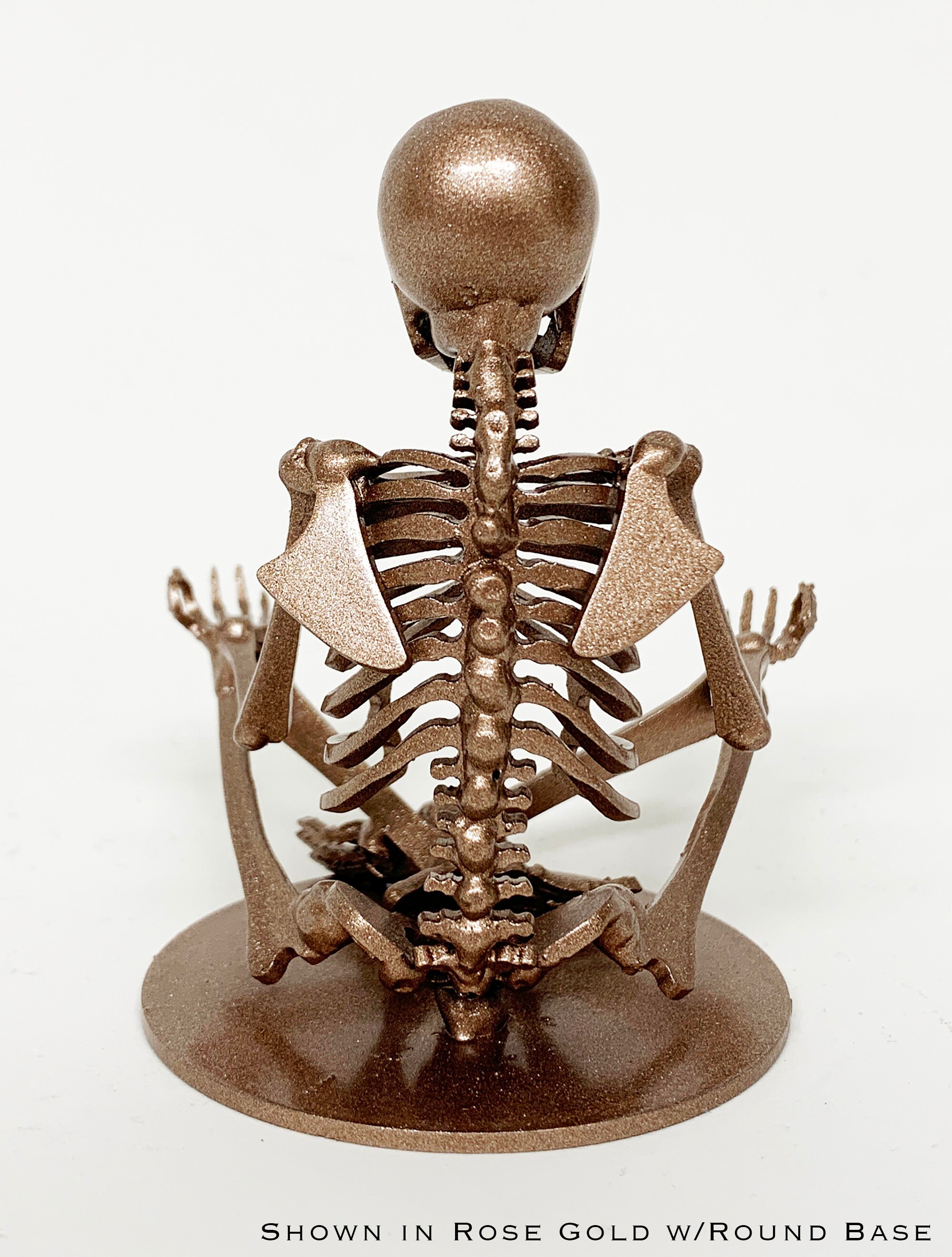 Zen Skeleton small | Etsy