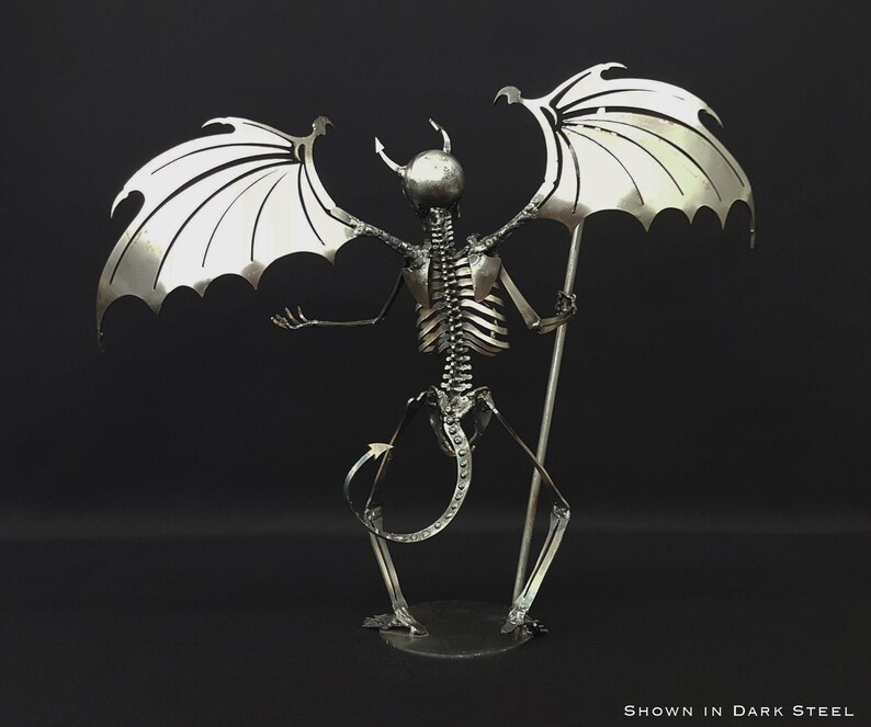 Devil Skeleton - Etsy