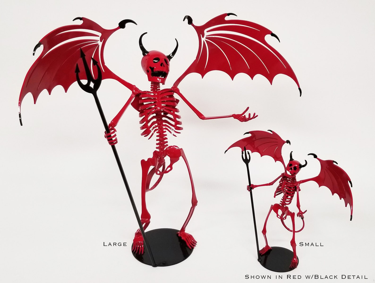 Devil Skeleton - Etsy