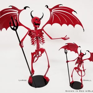 Devil Skeleton - Etsy