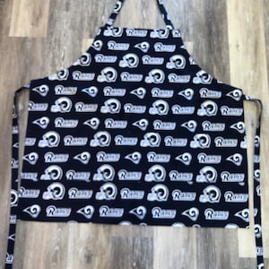 Los Angeles Rams BBQ Apron - Etsy