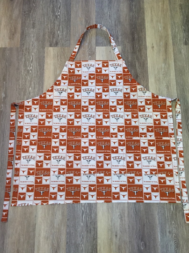 University of Texas BBQ Apron - Etsy