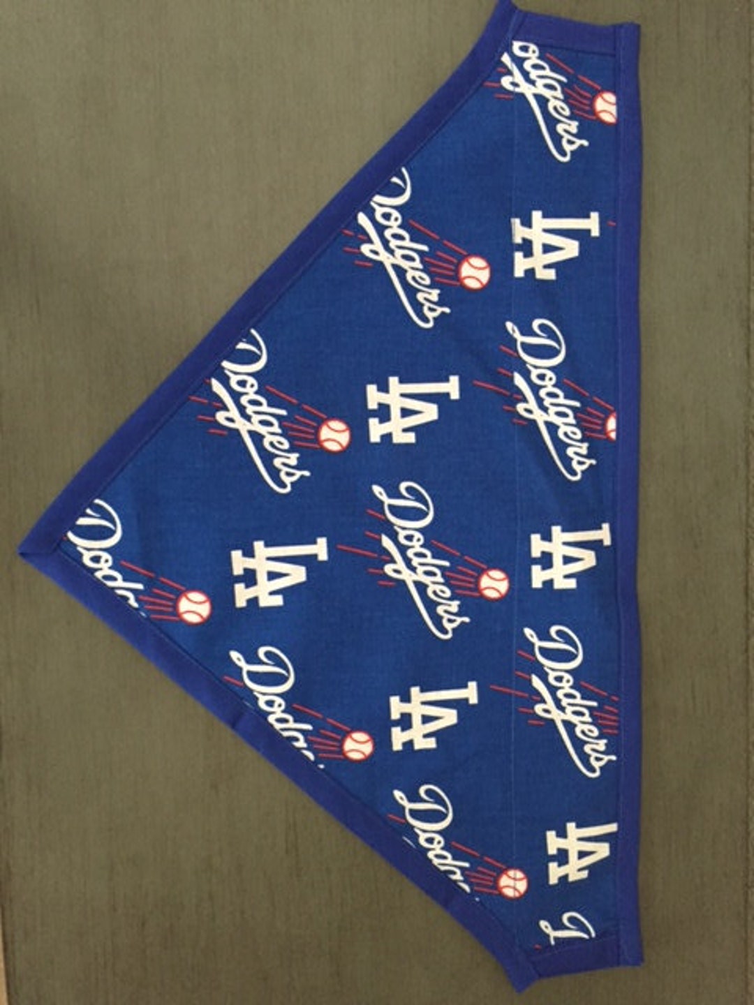 LA Dodgers Baseball Dog Scarf - Etsy UK