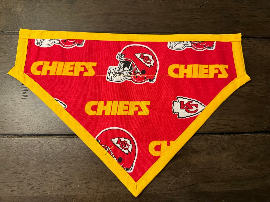 Kansas City Chiefs Dog Scarf - Etsy