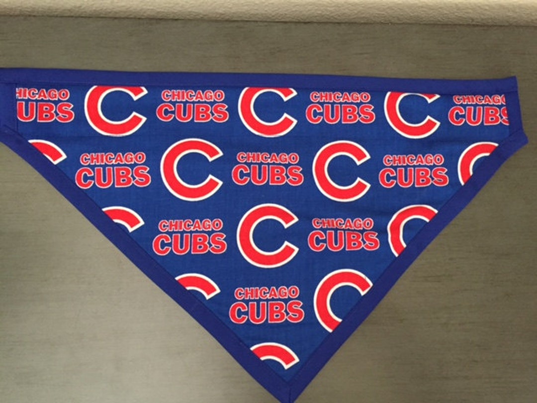 Chicago Cubs Dog Scarf - Etsy