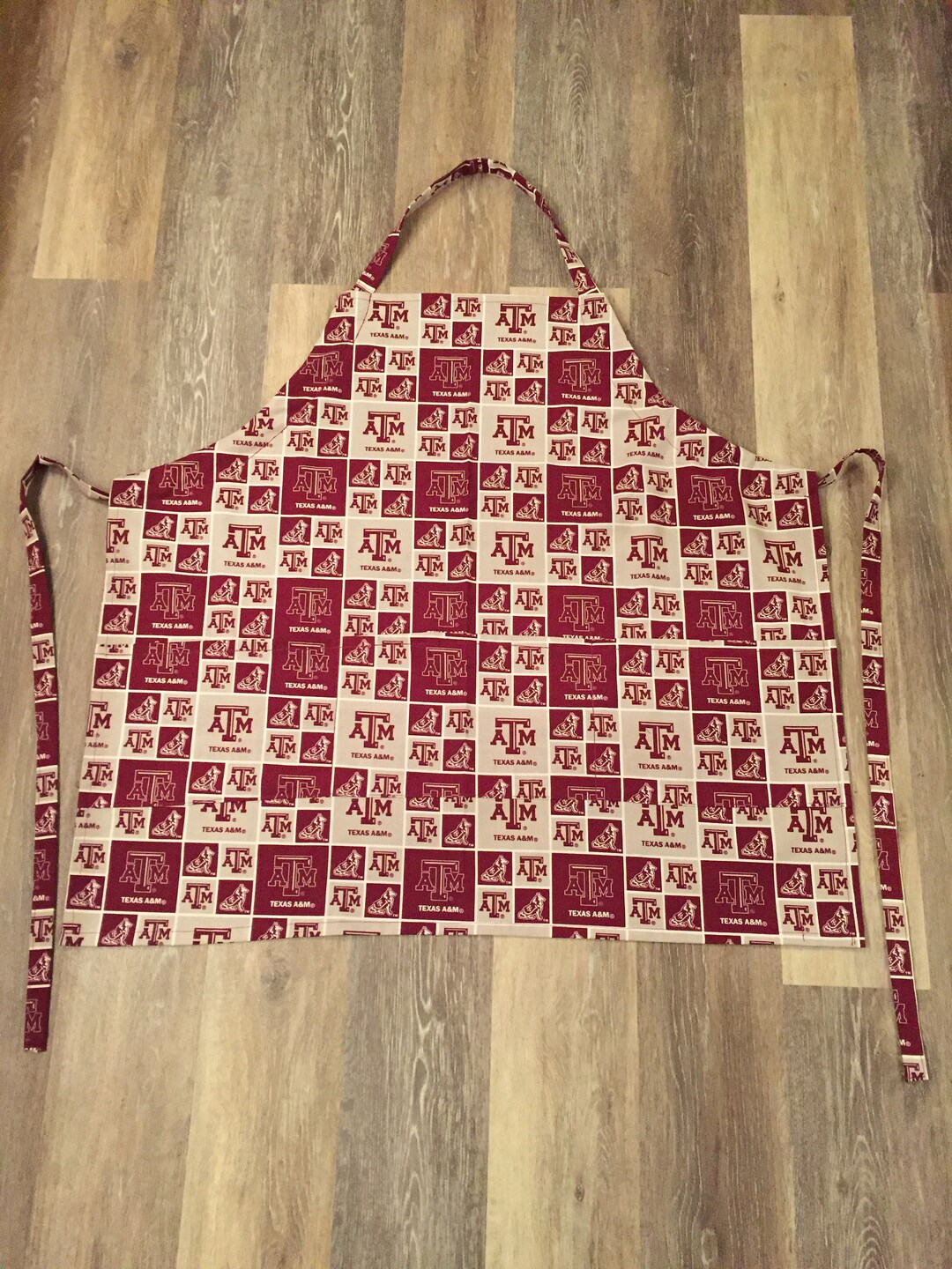 Texas A & M Barbecue Apron - Etsy