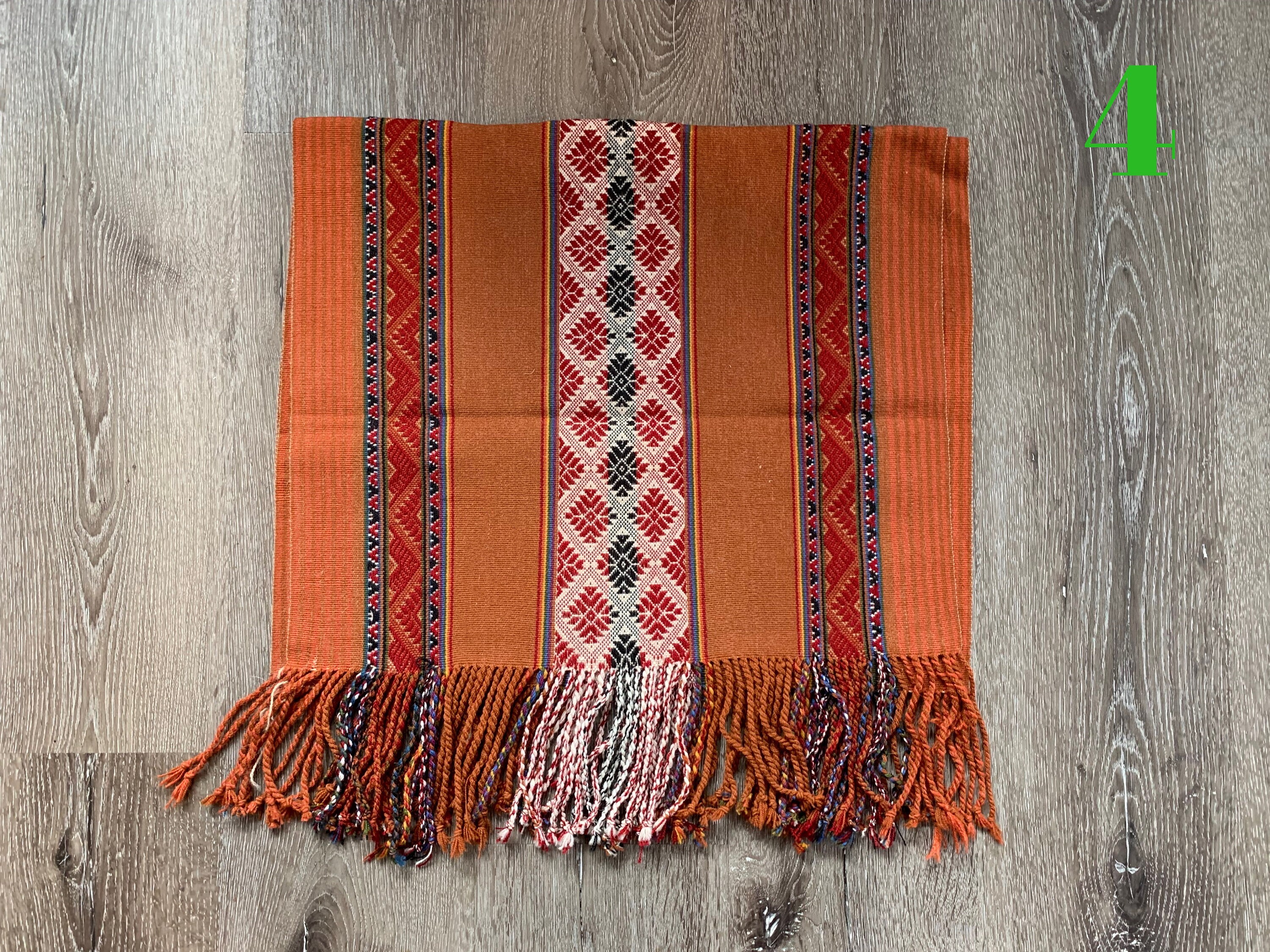 Shawls Alpaca Hand-woven 100% Authentic Peruvian Andean Natural Plant ...