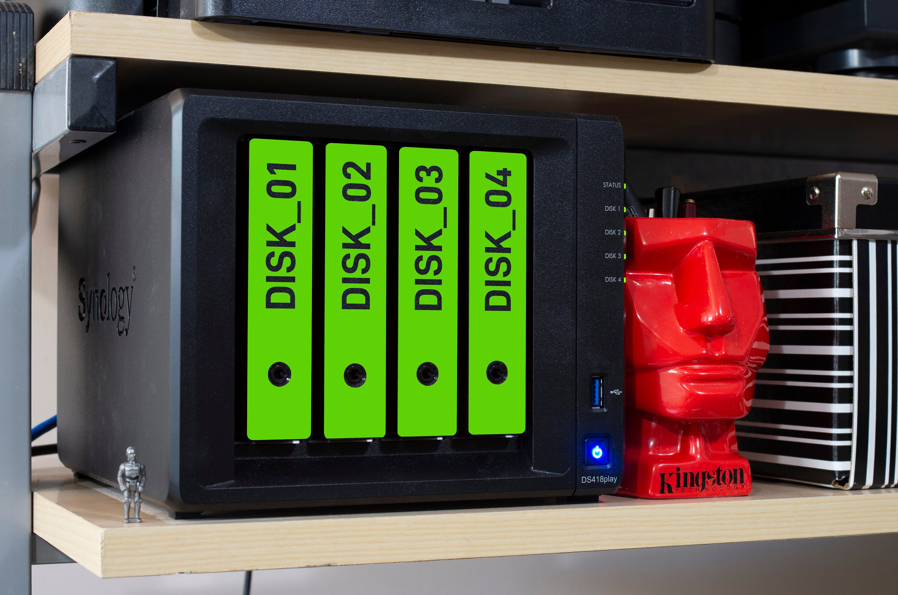 Synology NAS D8/D9 Disk Tray Decals - Etsy