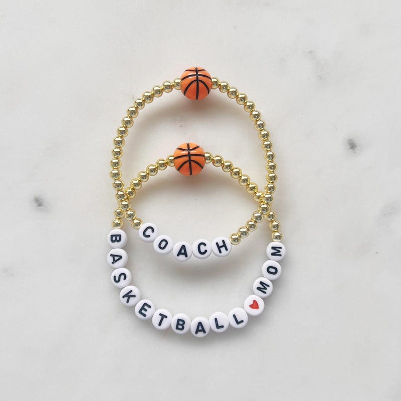 Basketball Bracelet - Etsy