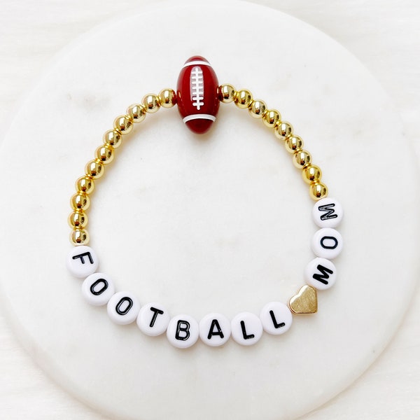 Football Bracelet - Etsy
