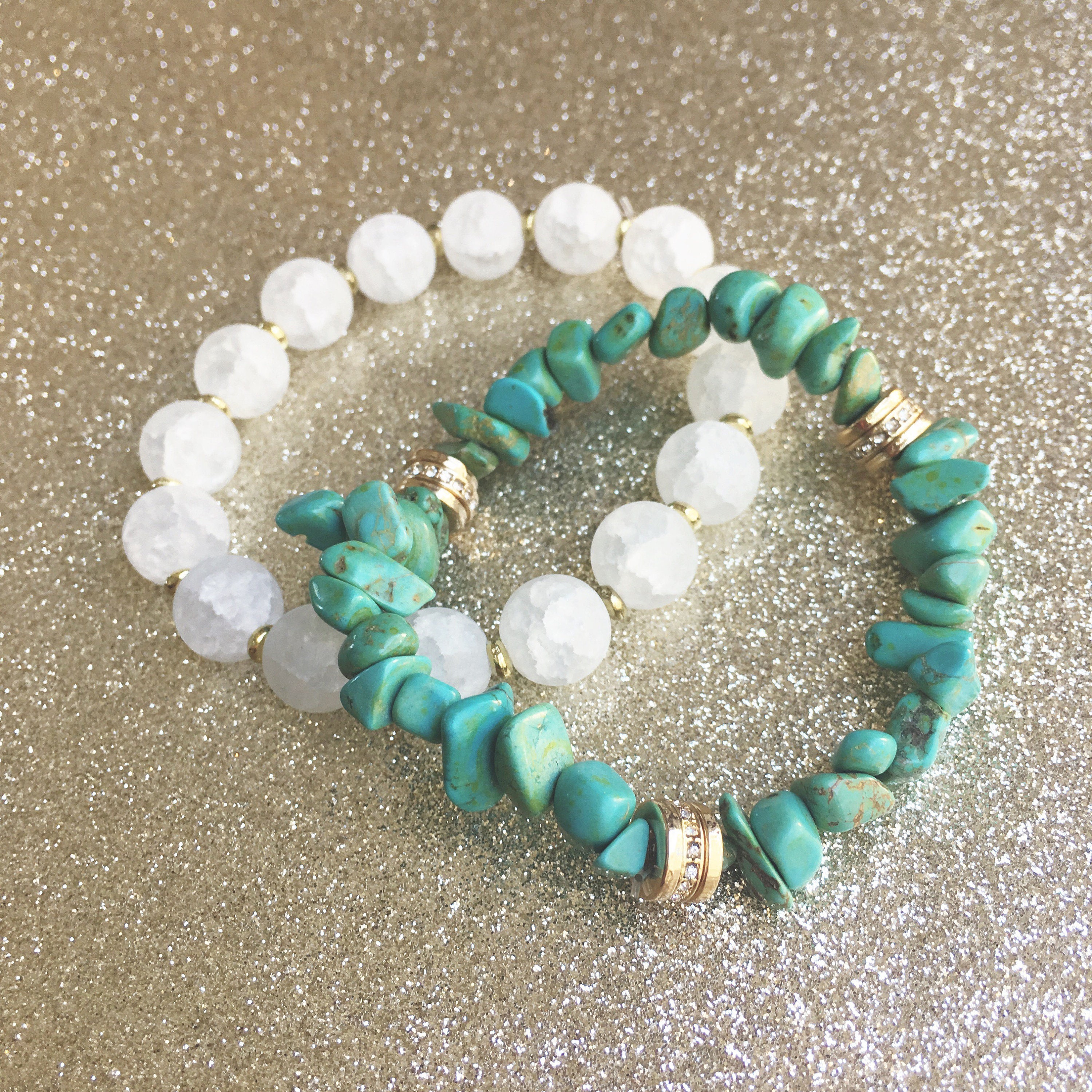 Stone Chip Bracelets