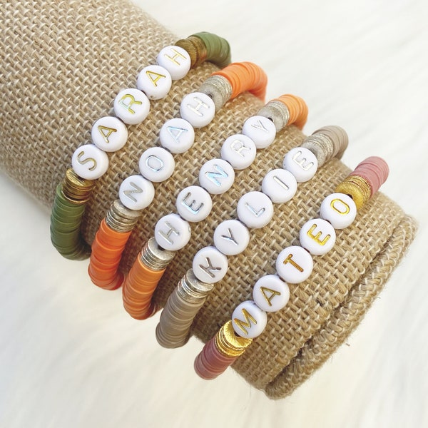 Fall Beaded Bracelet - Etsy