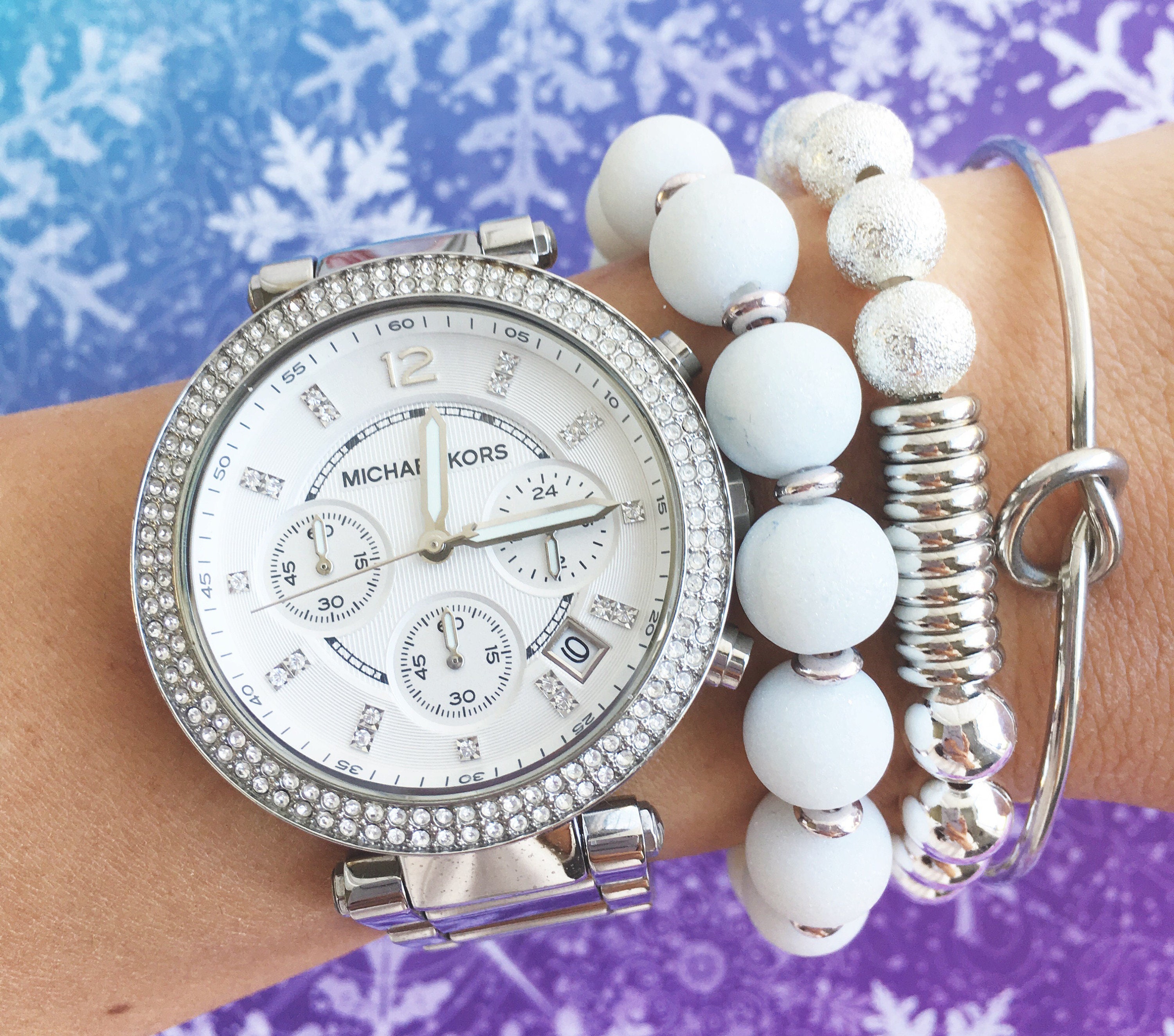 Silver Sparkle Bracelet