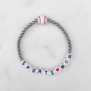 Custom Baseball Bracelet | Personalized Baseball Bracelet | Baseball ...