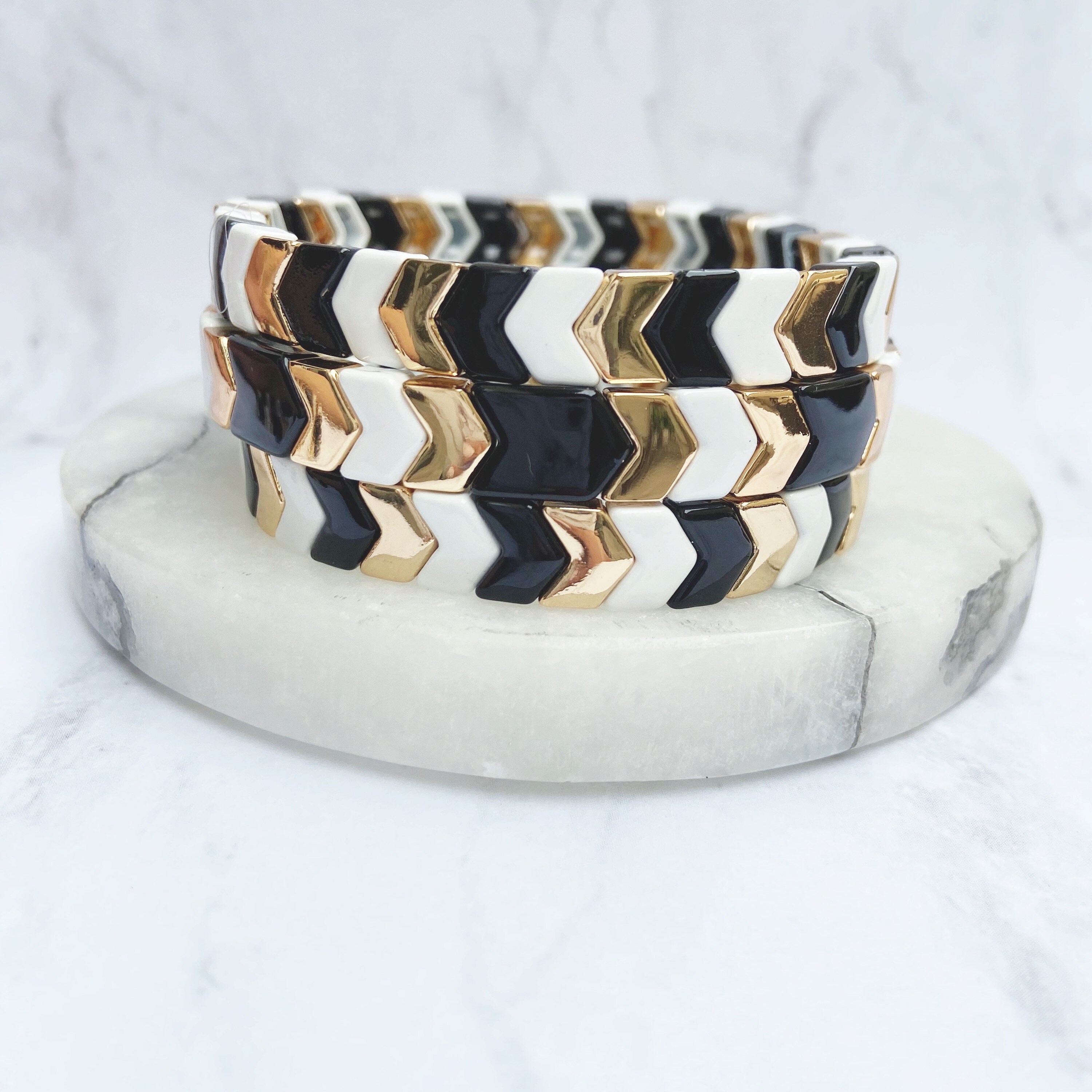 Tile Stretch Bracelets