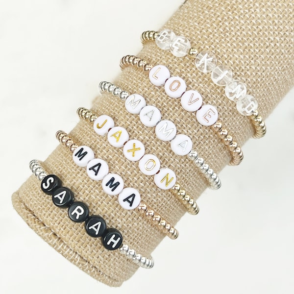 Word Bracelet - Etsy