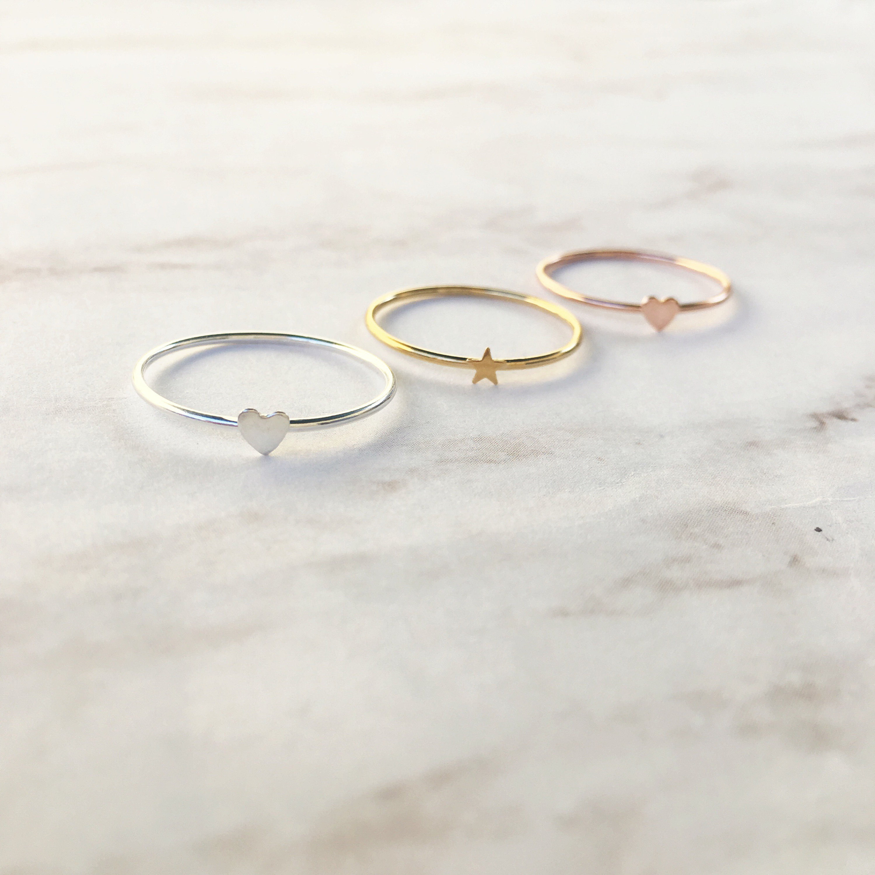 Dainty Heart Ring