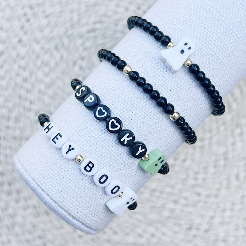 Ghost Beads for Bracelet - Etsy