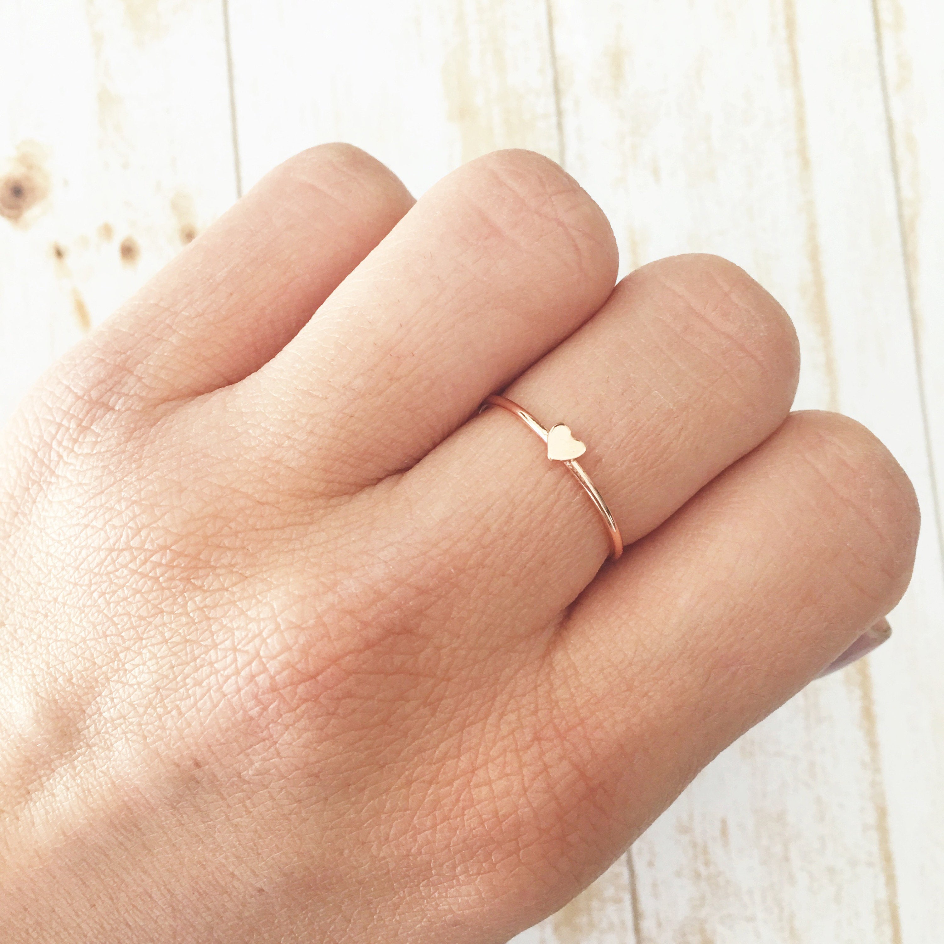 Dainty Heart Ring