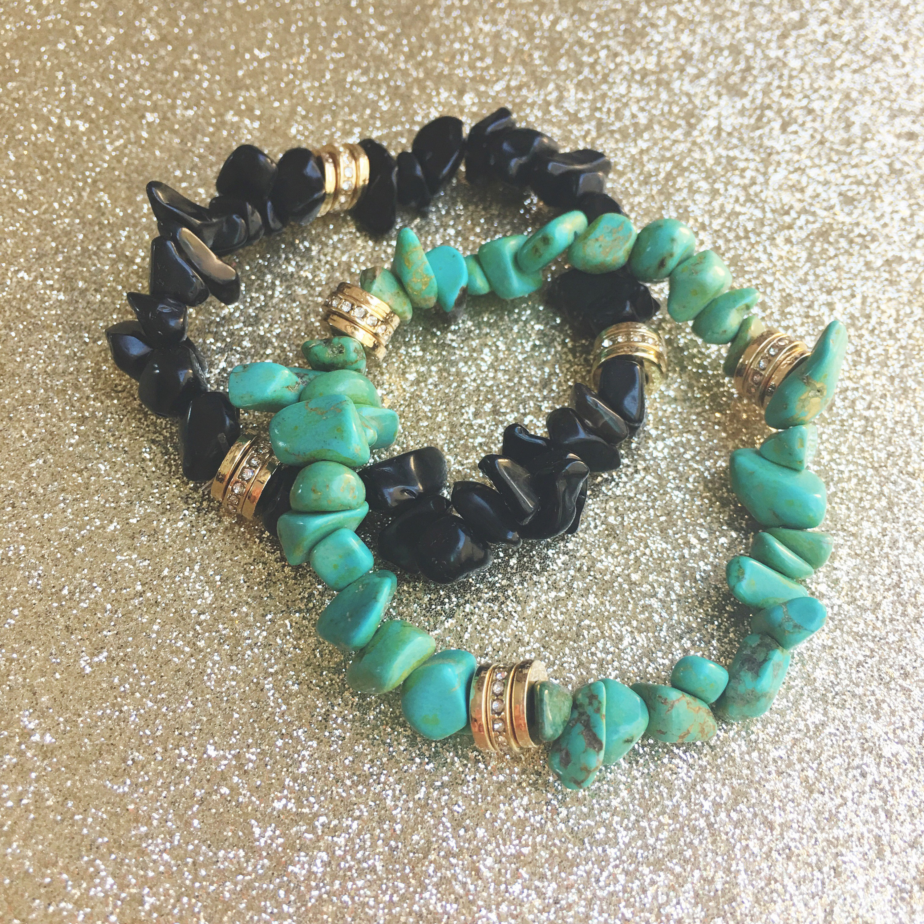 Stone Chip Bracelets