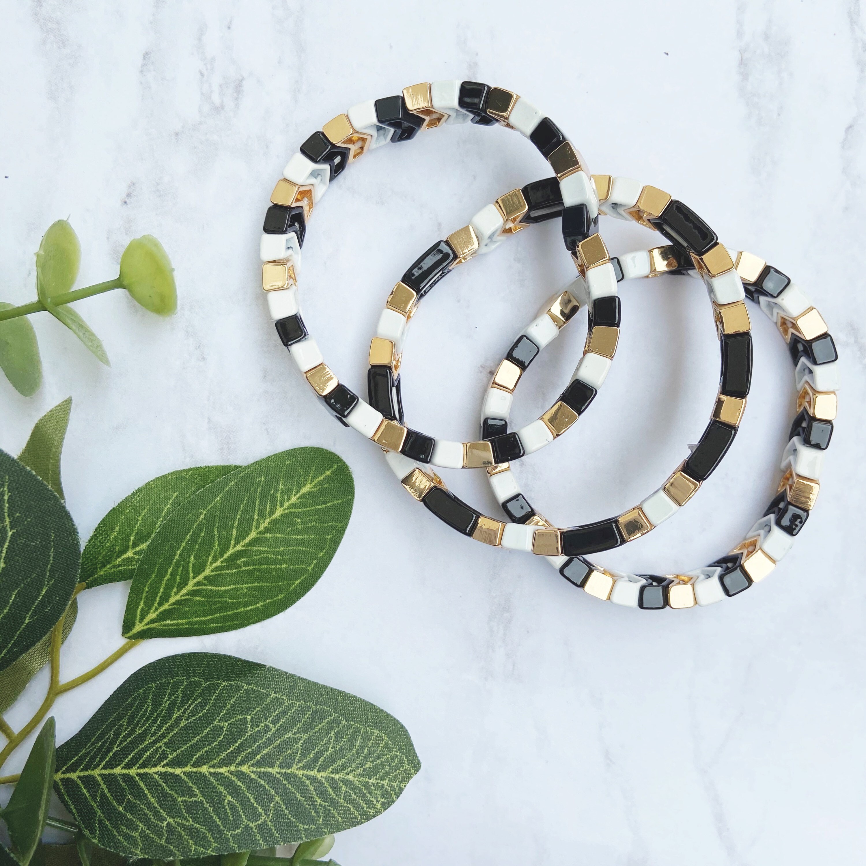 Tile Stretch Bracelets