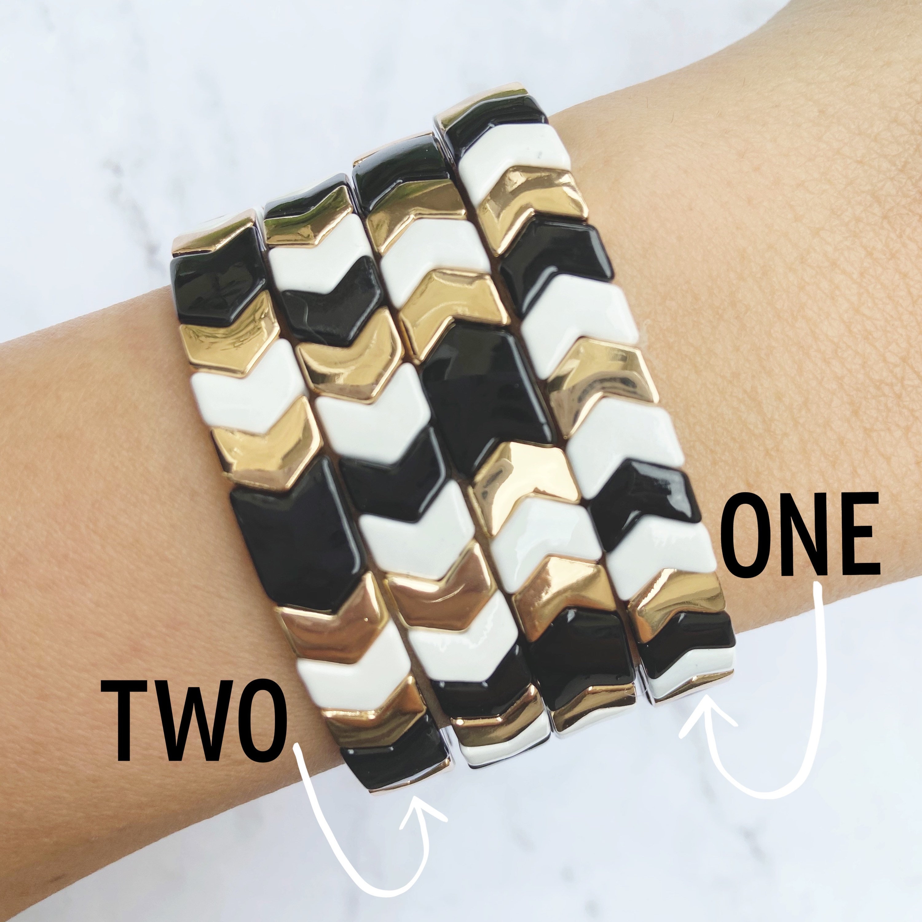 Tile Stretch Bracelets