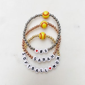 Custom Sports Bracelets | Sports Bracelet | Team Beaded Bracelet ...